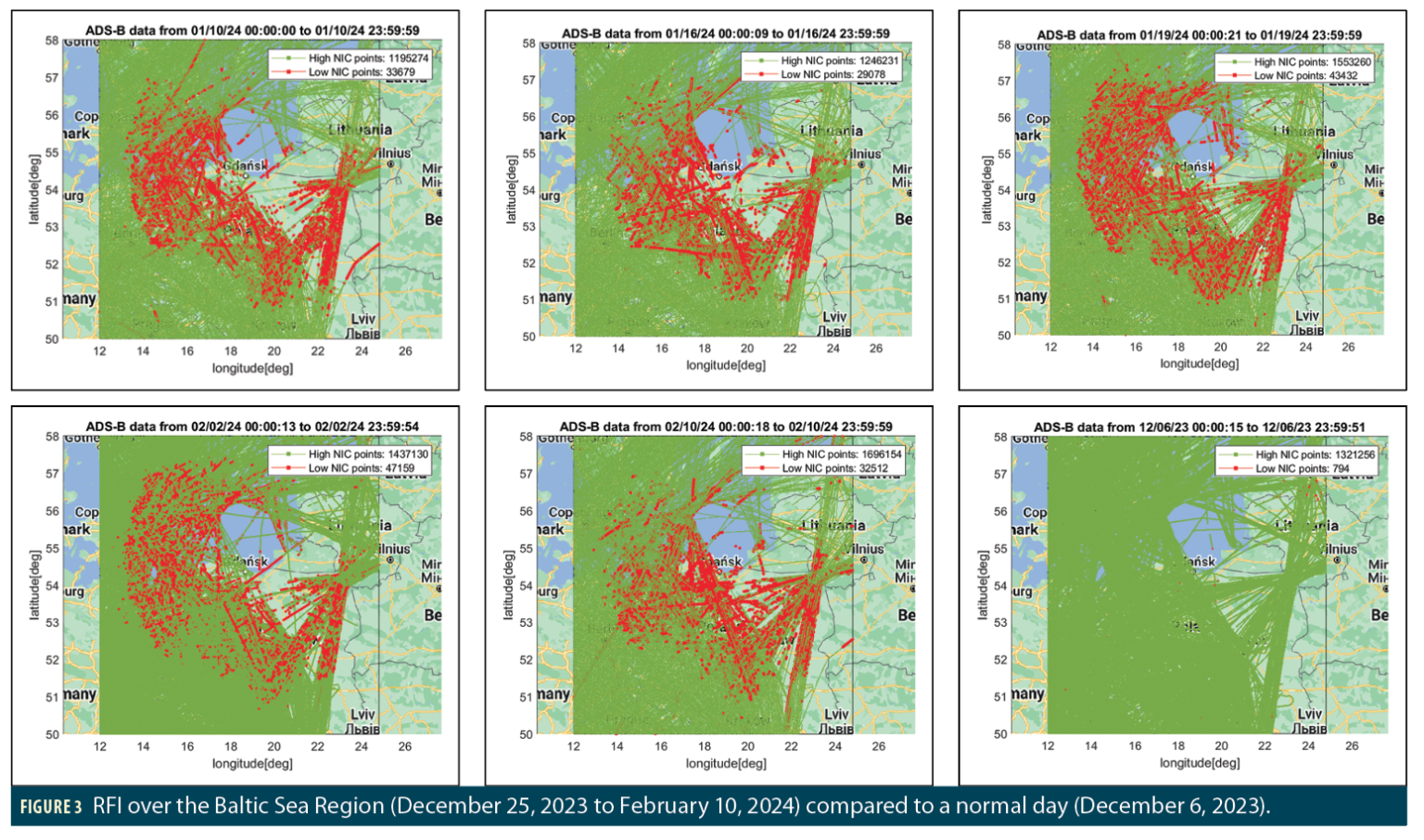Gnss Spoofing And Jamming In Eastern Europe Inside Gnss Global