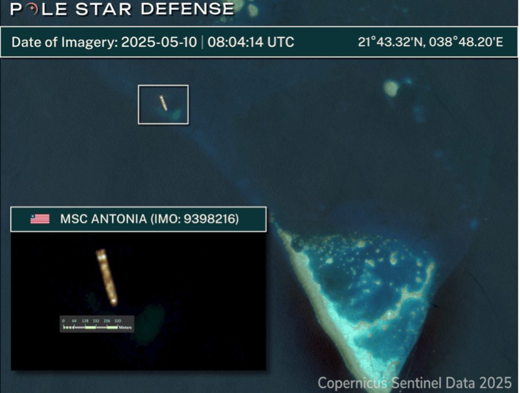 MSC Antonia Grounding in the Red Sea Attributed to Suspected GNSS ...