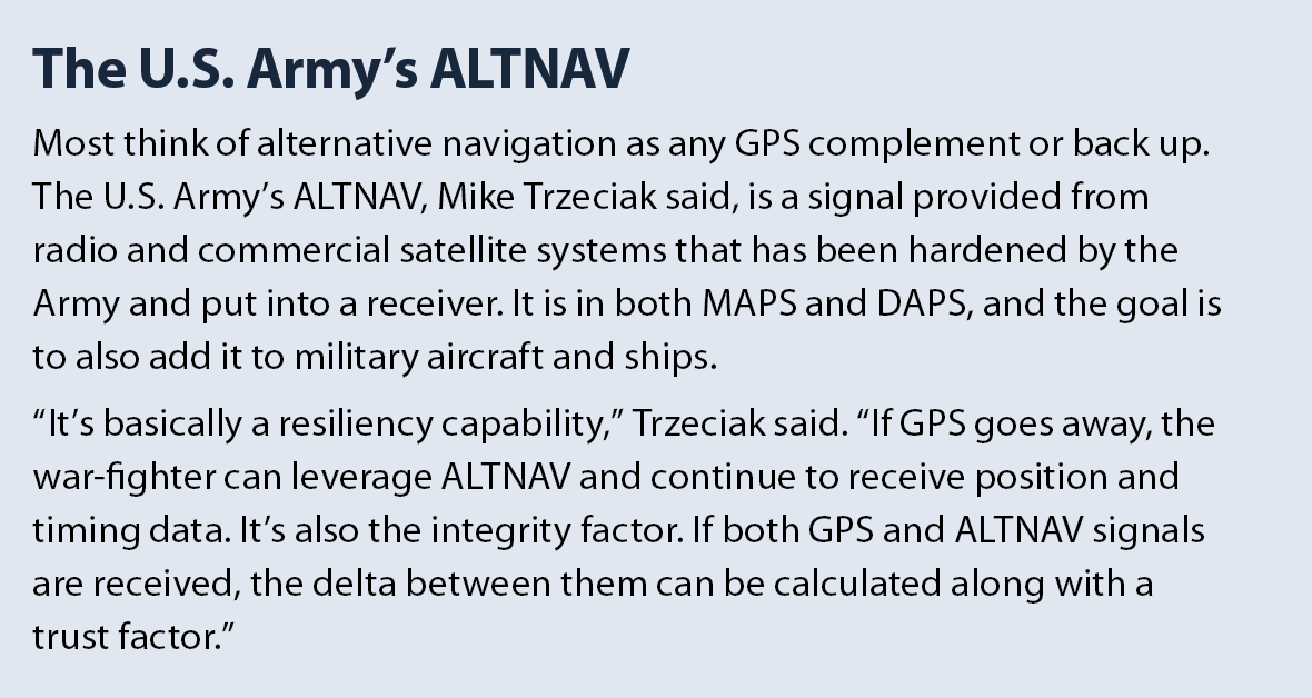 U.S. Army Taking a Layered Approach to PNT - Inside GNSS - Global ...